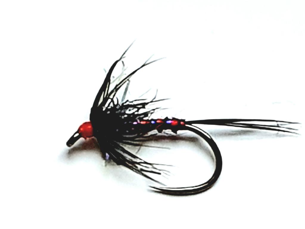 Iain Barr's Fly Fishing Shopping Cart - Draycote Red n Black UV Cruncher